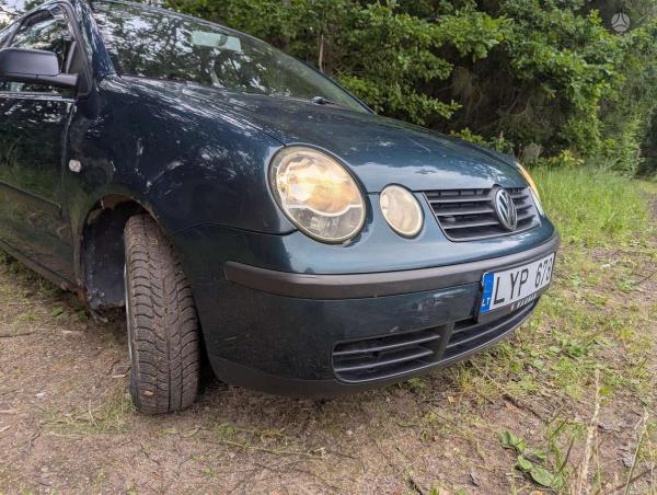 Zaļš Volkswagen Polo 2004 Kauņa, ar dzinēja tilpumu 1.90 L un nobraukumu 219 tūkst. km par 950 €, foto 7 vietnē AUTOMOTO.COM.LV