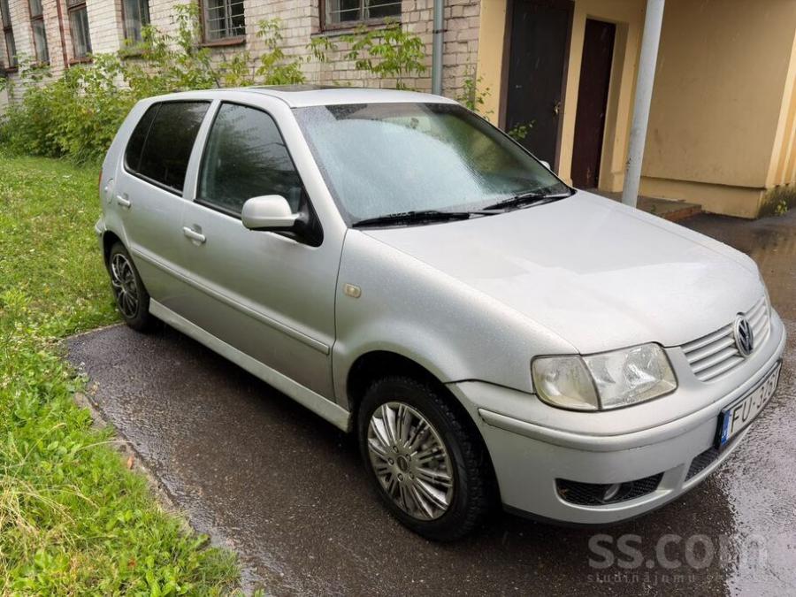 Pelēks Volkswagen Polo 1999 Daugavpils, ar dzinēja tilpumu 1.40 L un nobraukumu 280 tūkst. km par 1250 €, foto 3 vietnē AUTOMOTO.COM.LV