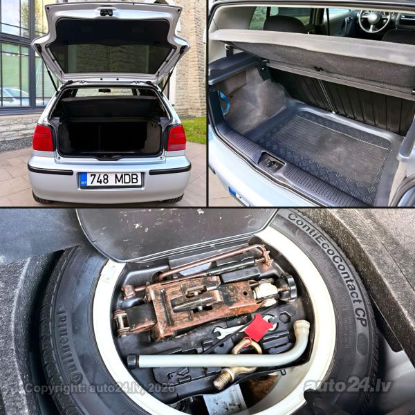 Grey Volkswagen Polo 2001 in Tallinn, with an engine capacity of 1.40 L and mileage of 198 thousand km for 1399 €, photo 8 on AUTOMOTO.COM.LV