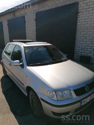 Grey Volkswagen Polo 2001 in Ventspils, with an engine capacity of 1.40 L and mileage of 210 thousand km for 600 €, photo 4 on AUTOMOTO.COM.LV