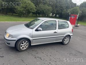 Pelēks Volkswagen Polo 2001 Liepāja, ar dzinēja tilpumu 1.40 L un nobraukumu 303 tūkst. km par 700 €, foto  vietnē AUTOMOTO.COM.LV