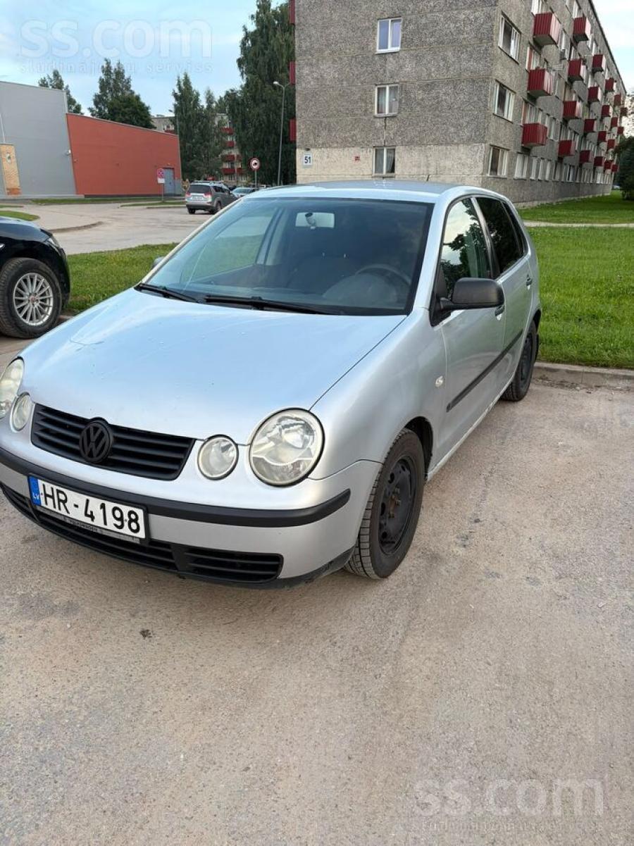 Pelēks Volkswagen Polo 2002 Jēkabpils, ar dzinēja tilpumu 1.90 L un nobraukumu 29 tūkst. km par 1000 €, foto 5 vietnē AUTOMOTO.COM.LV