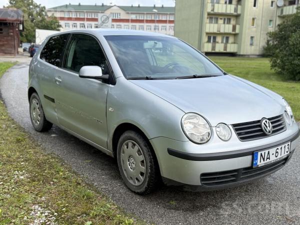 Grey Volkswagen Polo 2002 in Ventspils, with an engine capacity of 1.40 L and mileage of 208 thousand km for 850 €, photo 3 on AUTOMOTO.COM.LV