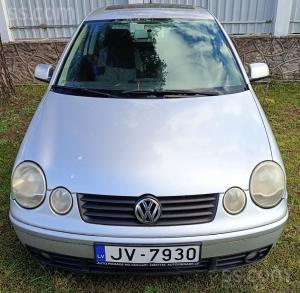 Pelēks Volkswagen Polo 2002 Daugavpils, ar dzinēja tilpumu 1.20 L un nobraukumu 293 tūkst. km par 750 €, foto  vietnē AUTOMOTO.COM.LV