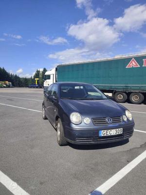 Pelēks Volkswagen Polo 2003 Kauņa, ar dzinēja tilpumu 1.20 L un nobraukumu 246 tūkst. km par 550 €, foto  vietnē AUTOMOTO.COM.LV