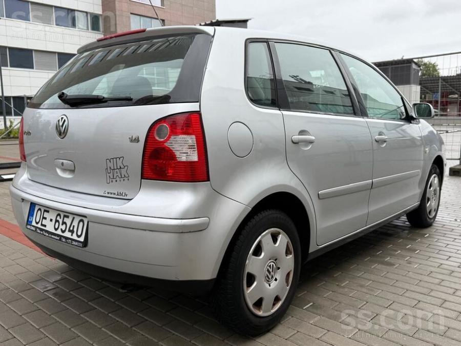 Pelēks Volkswagen Polo 2003 Rīga, ar dzinēja tilpumu 1.40 L un nobraukumu 0 tūkst. km par 1200 €, foto 5 vietnē AUTOMOTO.COM.LV