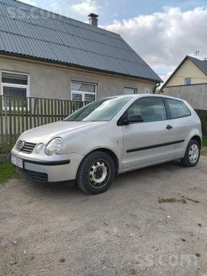 Grey Volkswagen Polo 2004 in Daugavpils, with an engine capacity of 1.90 L and mileage of 287 thousand km for 890 €, photo 1 on AUTOMOTO.COM.LV