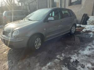 Pelēks Volkswagen Polo 2004 Rīga, ar dzinēja tilpumu 1.40 L un nobraukumu 416 tūkst. km par 1000 €, foto 4 vietnē AUTOMOTO.COM.LV