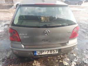 Pelēks Volkswagen Polo 2004 Rīga, ar dzinēja tilpumu 1.40 L un nobraukumu 416 tūkst. km par 1000 €, foto 5 vietnē AUTOMOTO.COM.LV