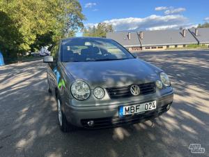 Grey Volkswagen Polo 2004 in Vilnius, with an engine capacity of 1.40 L and mileage of 231 thousand km for 1100 €, photo  on AUTOMOTO.COM.LV