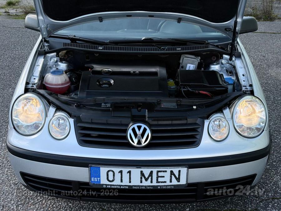 Grey Volkswagen Polo 2004 in Tartu, with an engine capacity of 1.40 L and mileage of 208 thousand km for 1799 €, photo 6 on AUTOMOTO.COM.LV