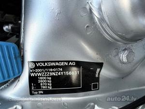 Grey Volkswagen Polo 2004 in Tartu, with an engine capacity of 1.40 L and mileage of 208 thousand km for 1799 €, photo 25 on AUTOMOTO.COM.LV