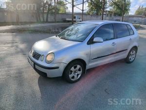 Grey Volkswagen Polo 2004 in Riga, with an engine capacity of 1.90 L and mileage of 447 thousand km for 1090 €, photo  on AUTOMOTO.COM.LV