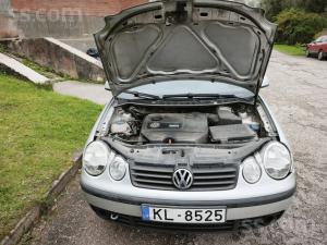 Grey Volkswagen Polo 2004 in Madona, with an engine capacity of 1.90 L and mileage of 376 thousand km for 600 €, photo  on AUTOMOTO.COM.LV