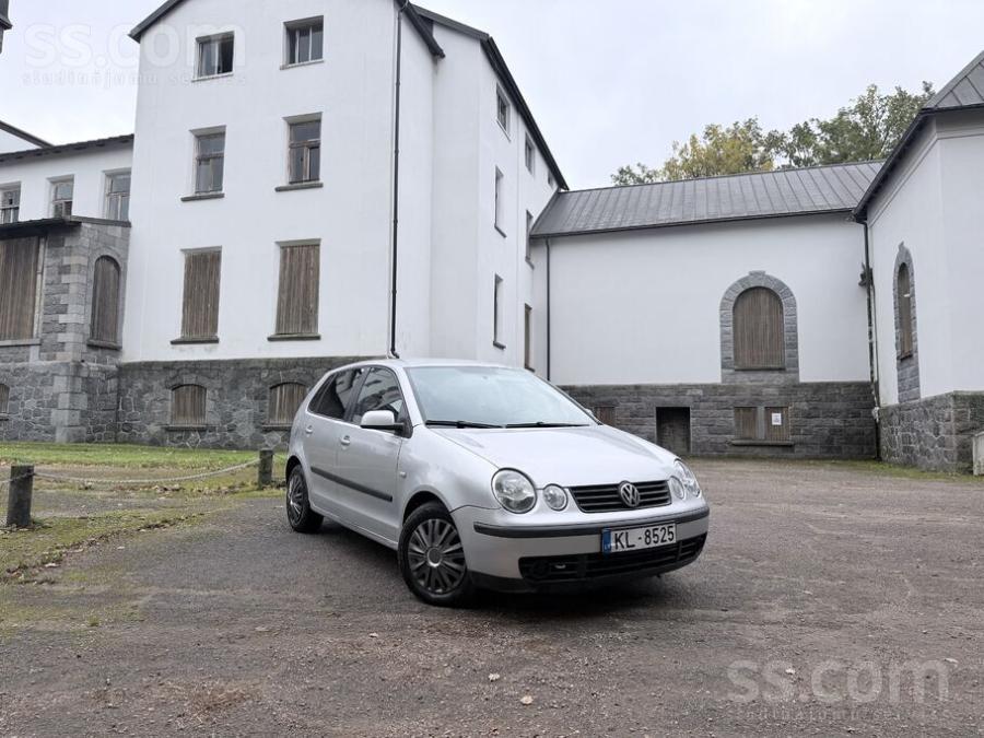 Grey Volkswagen Polo 2004 in Gulbene, with an engine capacity of 1.90 L and mileage of 375 thousand km for 1100 €, photo 1 on AUTOMOTO.COM.LV