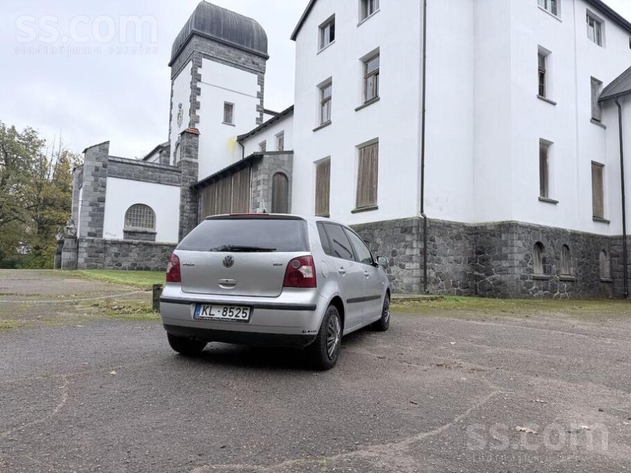 Grey Volkswagen Polo 2004 in Gulbene, with an engine capacity of 1.90 L and mileage of 375 thousand km for 1100 €, photo 4 on AUTOMOTO.COM.LV