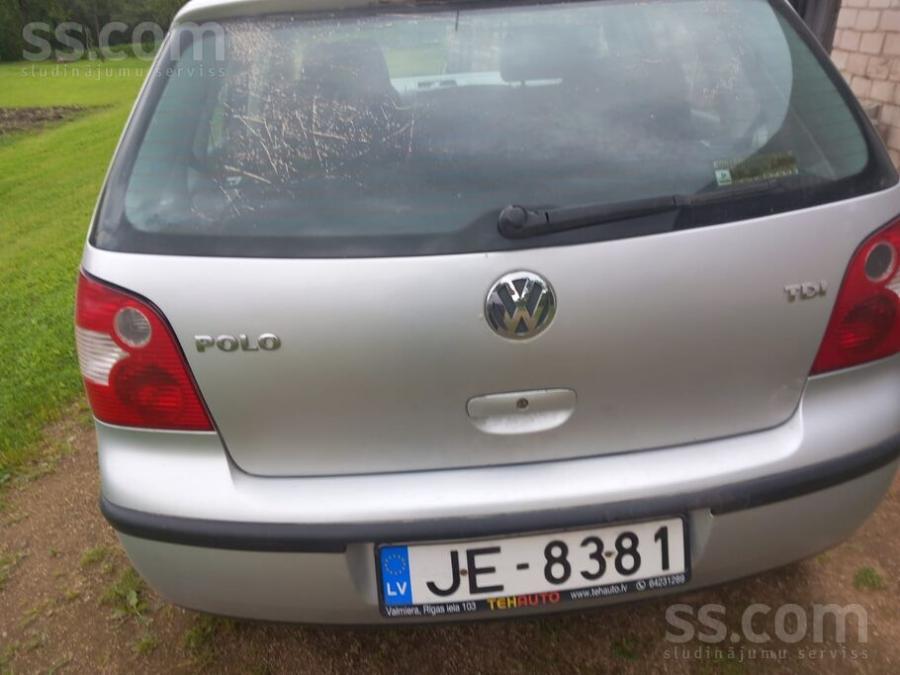 Pelēks Volkswagen Polo 2005 Aizkraukle, ar dzinēja tilpumu 1.40 L un nobraukumu 242 tūkst. km par 850 €, foto 4 vietnē AUTOMOTO.COM.LV