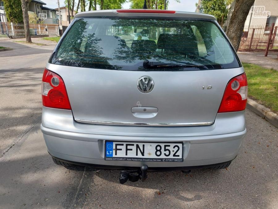 Pelēks Volkswagen Polo 2005 Alīta, ar dzinēja tilpumu 1.90 L un nobraukumu 3165 tūkst. km par 850 €, foto 8 vietnē AUTOMOTO.COM.LV