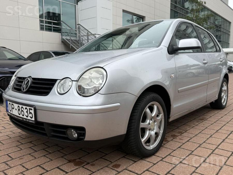 Grey Volkswagen Polo 2005 in Riga, with an engine capacity of 1.40 L and mileage of 0 thousand km for 1900 €, photo 3 on AUTOMOTO.COM.LV