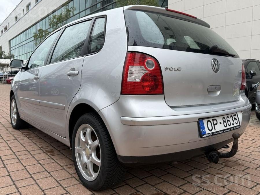Grey Volkswagen Polo 2005 in Riga, with an engine capacity of 1.40 L and mileage of 0 thousand km for 1900 €, photo 5 on AUTOMOTO.COM.LV