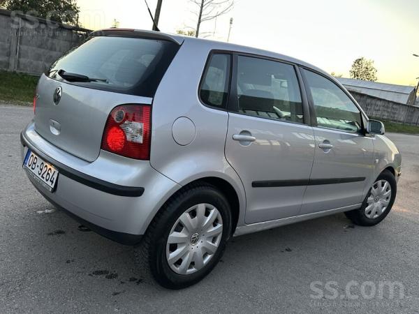 Grey Volkswagen Polo 2005 in Riga, with an engine capacity of 1.90 L and mileage of 187 thousand km for 2300 €, photo 3 on AUTOMOTO.COM.LV
