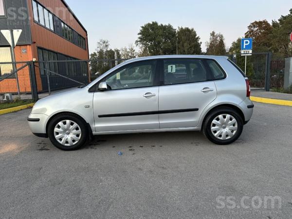 Grey Volkswagen Polo 2005 in Riga, with an engine capacity of 1.90 L and mileage of 187 thousand km for 2300 €, photo 6 on AUTOMOTO.COM.LV