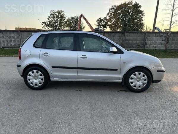 Grey Volkswagen Polo 2005 in Riga, with an engine capacity of 1.90 L and mileage of 187 thousand km for 2300 €, photo 7 on AUTOMOTO.COM.LV