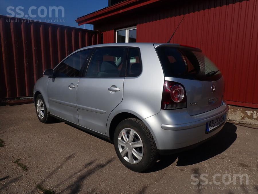 Grey Volkswagen Polo 2006 in Liepaja, with an engine capacity of 1.40 L and mileage of 188 thousand km for 1550 €, photo 3 on AUTOMOTO.COM.LV