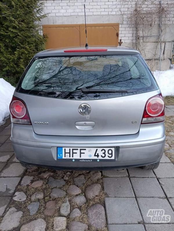 Grey Volkswagen Polo 2006 in Vilnius, with an engine capacity of 1.40 L and mileage of 154 thousand km for 1200 €, photo 5 on AUTOMOTO.COM.LV