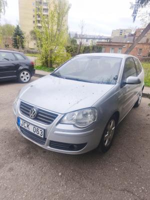 Grey Volkswagen Polo 2006 in Kaunas, with an engine capacity of 1.40 L and mileage of 175 thousand km for 550 €, photo 3 on AUTOMOTO.COM.LV