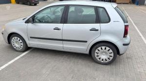 Grey Volkswagen Polo 2006 in Vilnius, with an engine capacity of 1.20 L and mileage of 200 thousand km for 400 €, photo 5 on AUTOMOTO.COM.LV