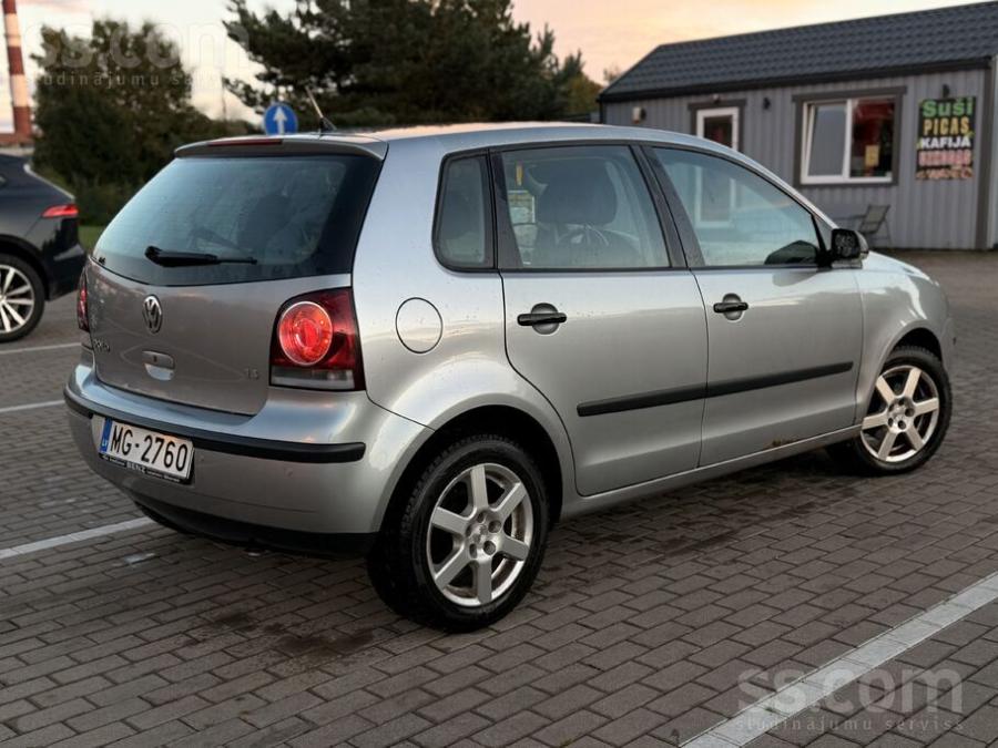Pelēks Volkswagen Polo 2006 Rīga, ar dzinēja tilpumu 1.40 L un nobraukumu 224 tūkst. km par 1300 €, foto 5 vietnē AUTOMOTO.COM.LV