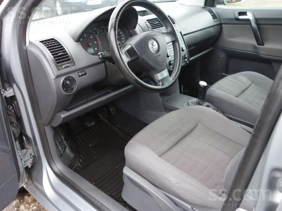 Pelēks Volkswagen Polo 2007 Rīga, ar dzinēja tilpumu 1.40 L un nobraukumu 327 tūkst. km par 1950 €, foto 6 vietnē AUTOMOTO.COM.LV