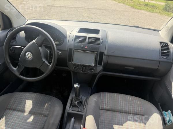 Grey Volkswagen Polo 2007 in Riga, with an engine capacity of 1.40 L and mileage of 413 thousand km for 650 €, photo 9 on AUTOMOTO.COM.LV