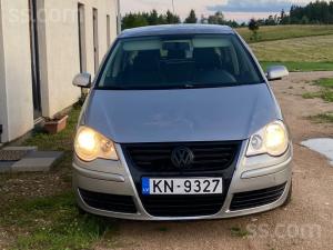 Grey Volkswagen Polo 2007 in Riga, with an engine capacity of 1.40 L and mileage of 413 thousand km for 650 €, photo  on AUTOMOTO.COM.LV