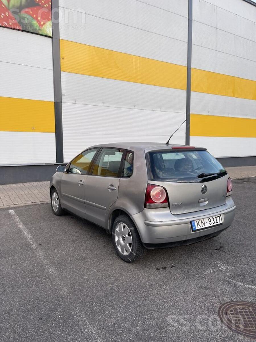 Pelēks Volkswagen Polo 2007 Rīga, ar dzinēja tilpumu 1.40 L un nobraukumu 410 tūkst. km par 900 €, foto 4 vietnē AUTOMOTO.COM.LV