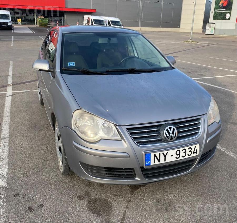 Grey Volkswagen Polo 2008 in Bauska, with an engine capacity of 1.40 L and mileage of 167 thousand km for 1000 €, photo 2 on AUTOMOTO.COM.LV
