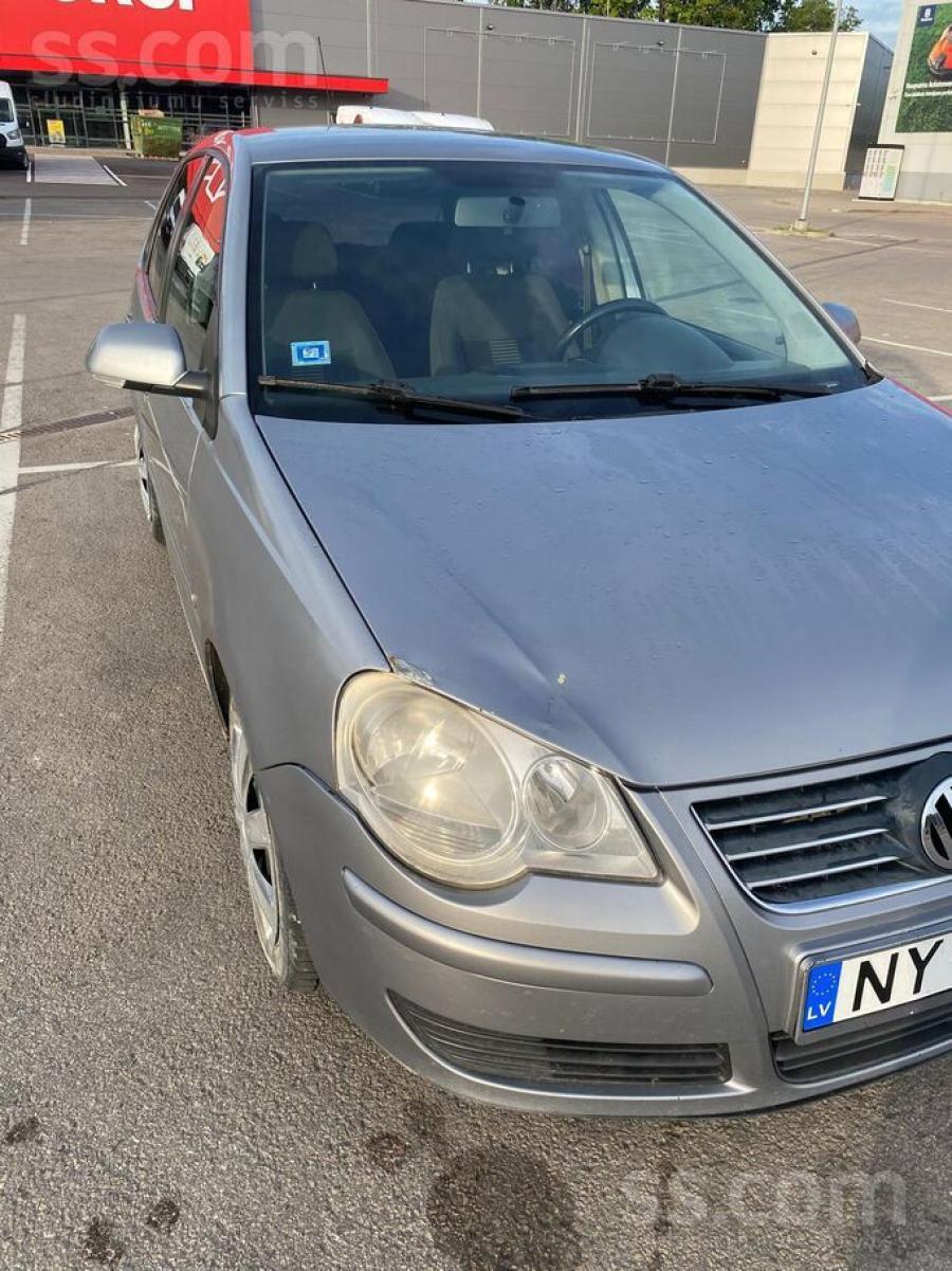 Grey Volkswagen Polo 2008 in Bauska, with an engine capacity of 1.40 L and mileage of 167 thousand km for 1000 €, photo 11 on AUTOMOTO.COM.LV