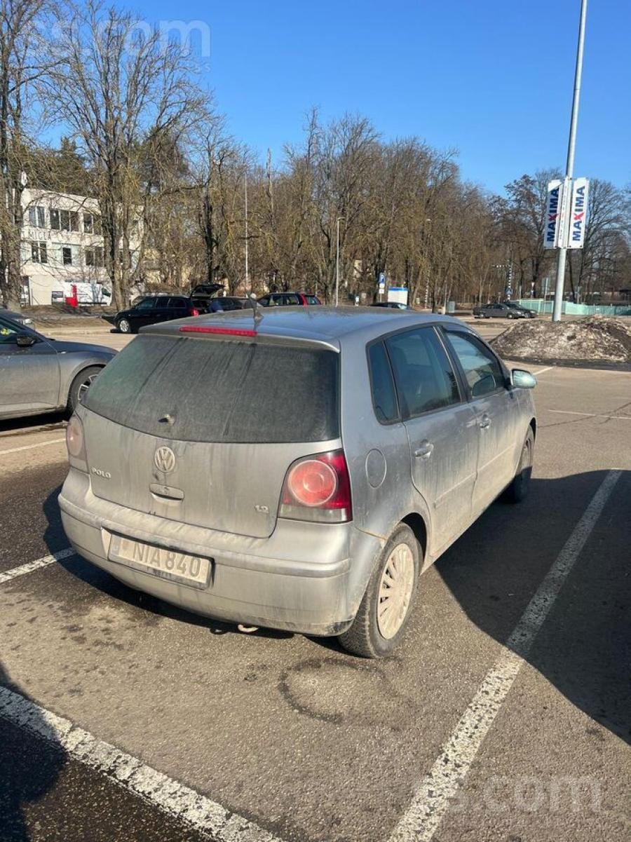 Pelēks Volkswagen Polo 2008 Rīga, ar dzinēja tilpumu 1.20 L un nobraukumu 200 tūkst. km par 690 €, foto 5 vietnē AUTOMOTO.COM.LV