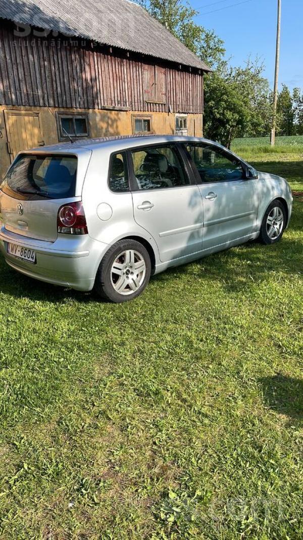 Grey Volkswagen Polo 2009 in Ventspils, with an engine capacity of 3.80 L and mileage of 0 thousand km for 2300 €, photo 2 on AUTOMOTO.COM.LV