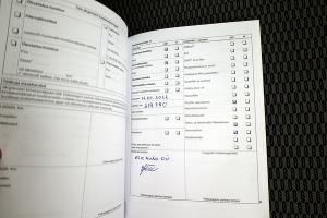 Grey Volkswagen Polo 2011 in Tallinn, with an engine capacity of 1.40 L and mileage of 266 thousand km for 2399 €, photo 9 on AUTOMOTO.COM.LV