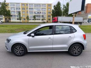 Grey Volkswagen Polo 2016 in Panevezys, with an engine capacity of 1.20 L and mileage of 127 thousand km for 6300 €, photo 11 on AUTOMOTO.COM.LV