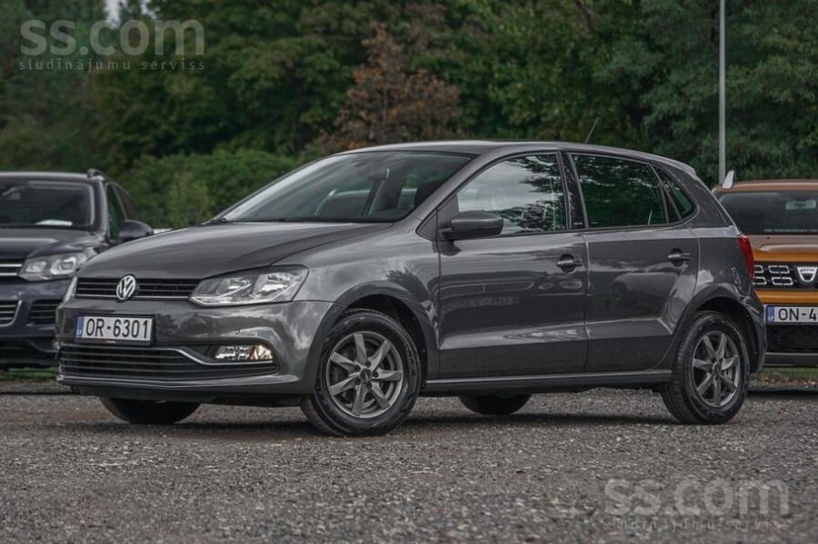 Grey Volkswagen Polo 2016 in Riga, with an engine capacity of 1.20 L and mileage of 157 thousand km for 6990 €, photo 1 on AUTOMOTO.COM.LV