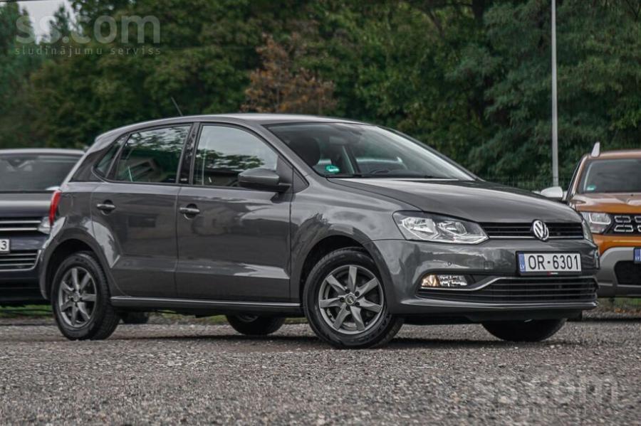Grey Volkswagen Polo 2016 in Riga, with an engine capacity of 1.20 L and mileage of 157 thousand km for 6990 €, photo 3 on AUTOMOTO.COM.LV