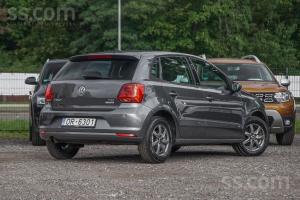 Grey Volkswagen Polo 2016 in Riga, with an engine capacity of 1.20 L and mileage of 157 thousand km for 6990 €, photo 5 on AUTOMOTO.COM.LV