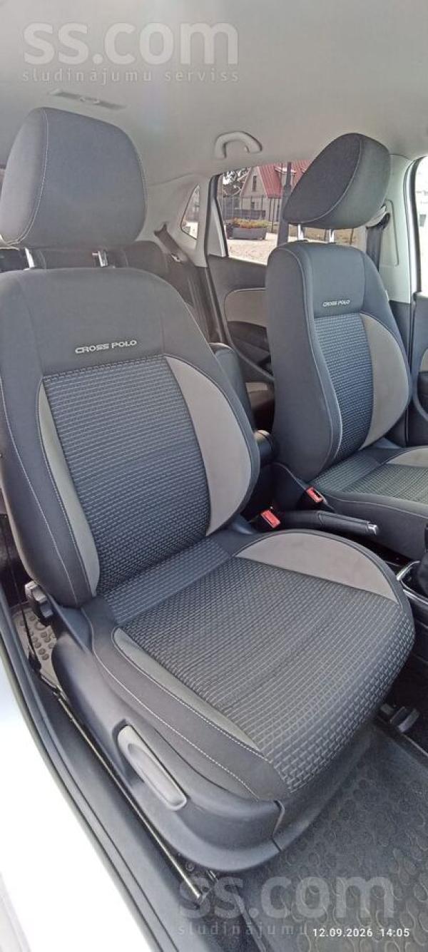 Pelēks Volkswagen Polo 2017 Ventspils, ar dzinēja tilpumu 1.20 L un nobraukumu 76 tūkst. km par 10400 €, foto 8 vietnē AUTOMOTO.COM.LV