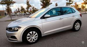 Grey Volkswagen Polo 2019 in Klaipeda, with an engine capacity of 1.60 L and mileage of 107 thousand km for 10100 €, photo  on AUTOMOTO.COM.LV