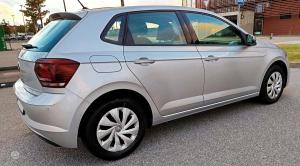 Grey Volkswagen Polo 2019 in Klaipeda, with an engine capacity of 1.60 L and mileage of 107 thousand km for 10100 €, photo 7 on AUTOMOTO.COM.LV
