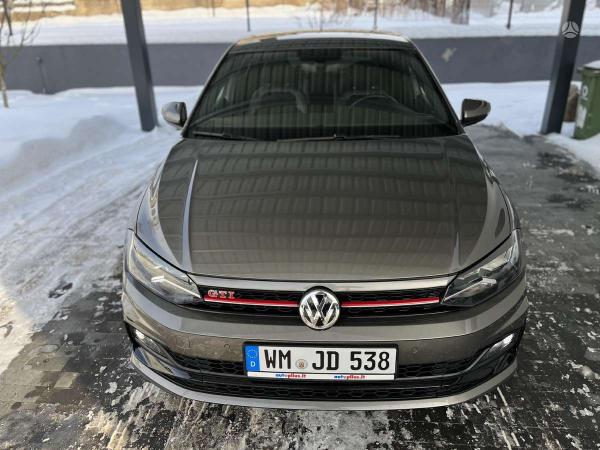 Grey Volkswagen Polo 2020 in Kaunas, with an engine capacity of 1.98 L and mileage of 35 thousand km for 16450 €, photo 3 on AUTOMOTO.COM.LV