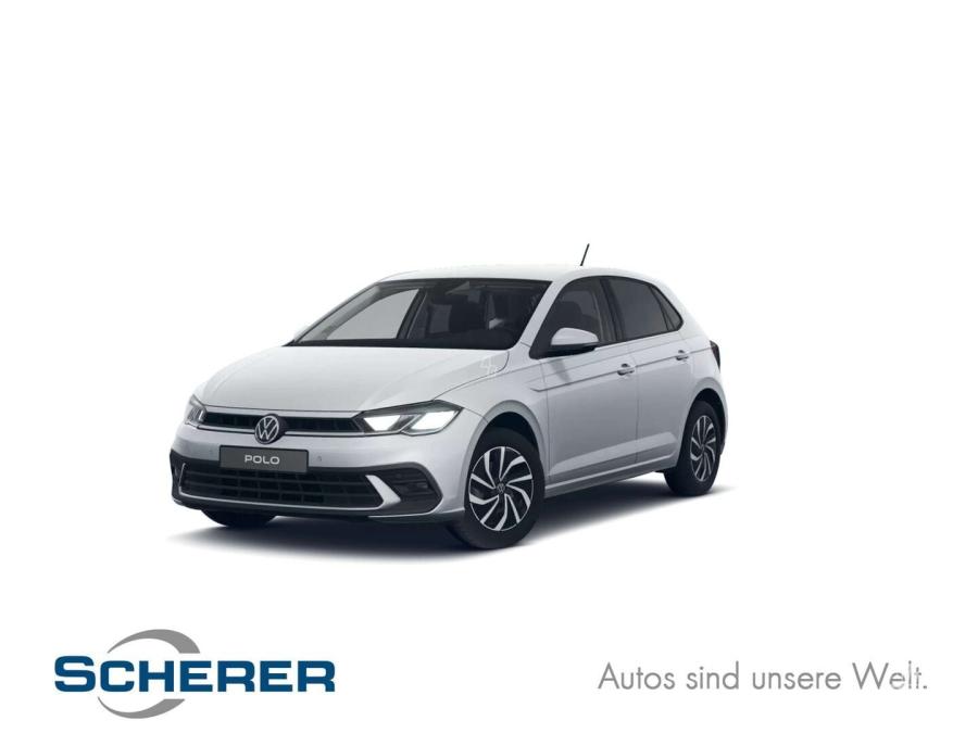 Pelēks Volkswagen Polo 2025 Kauņa, ar dzinēja tilpumu 1.00 L un nobraukumu 15 tūkst. km par 21594 €, foto 1 vietnē AUTOMOTO.COM.LV